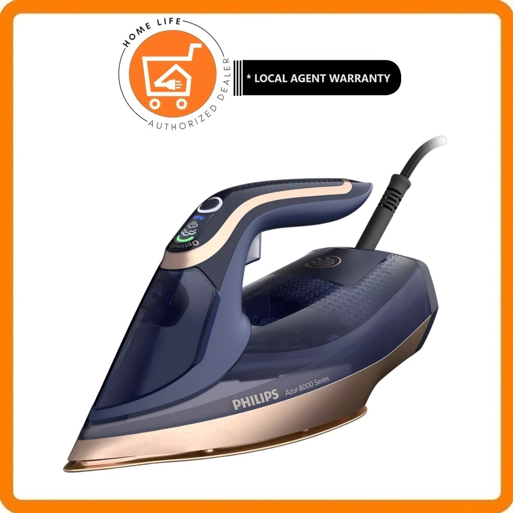 Philips DST8050/26 Azur Steam Iron 8000 Series with OptimalTEMP ...