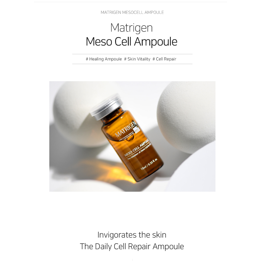 MATRIGEN Meso Cell Ampoule 10ml×5ea | Shopee Malaysia