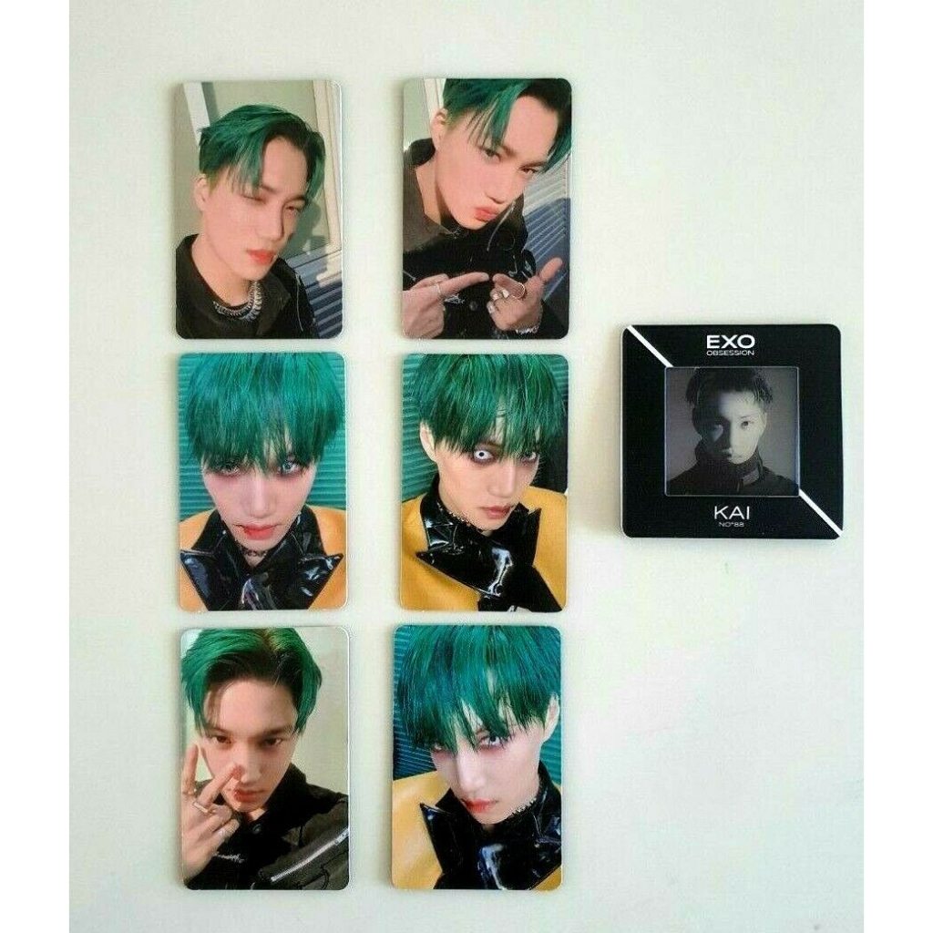 EXO 6th Album OBSESSION Official Photocard Photo Slide - Kai | Shopee ...