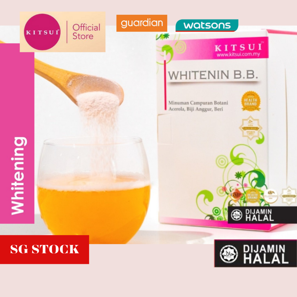 KITSUI Whitening BB (WITHOUT COLLAGEN) *Oily skin, Large pores, black ...