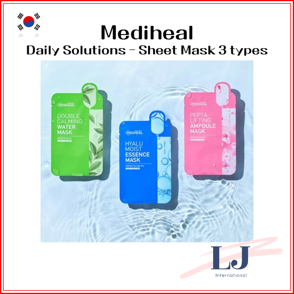 Mediheal Daily Solutions Sheet Mask 3 types From KOREA | Shopee Malaysia