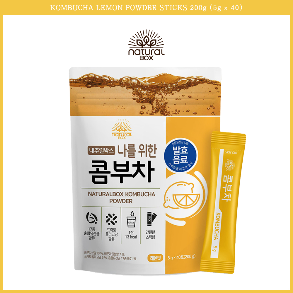 Kombucha Lemon 5g x 40 packets | blackberry blackcurrant Blueberry ...