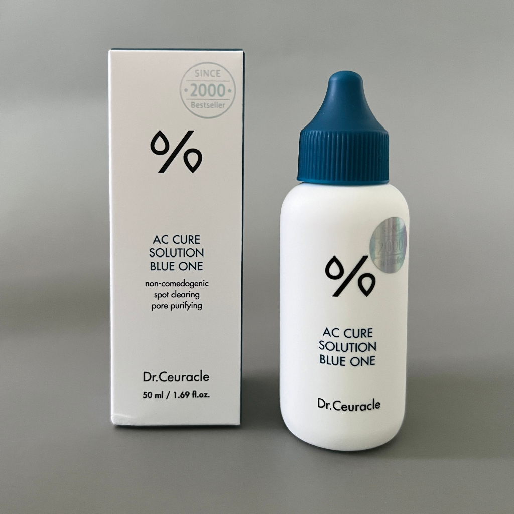 Dr. Ceuracle AC CURE SOLUTION BLUE ONE non-comedogenic/spot clearing ...