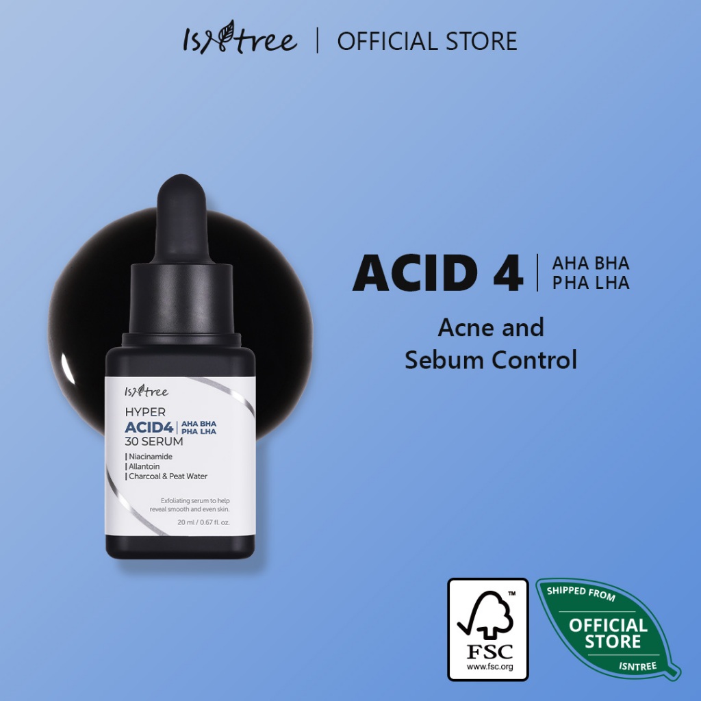 Isntree Hyper Acid 4 30 Serum 20ml | Shopee Malaysia