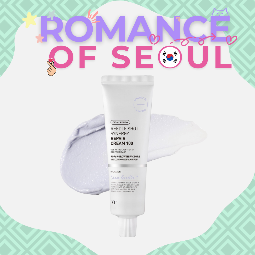 VT Cosmetics Cica x Hyalon Reedle Shot Synergy Repair Cream 100 50ml | Shopee Malaysia