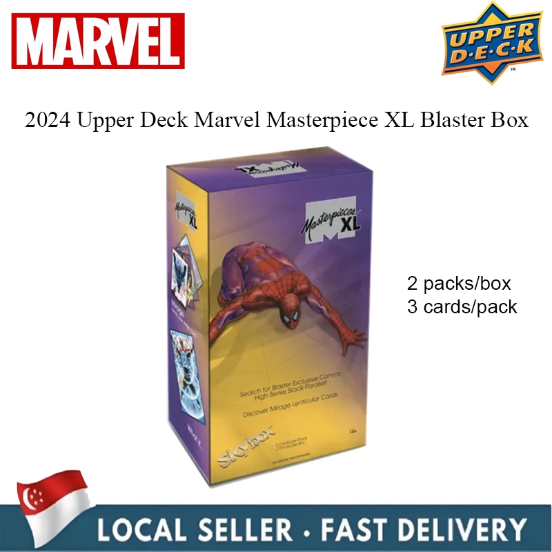 2024 Upper Deck Marvel Masterpieces Xl Blaster Box Featuring Joe Jusko