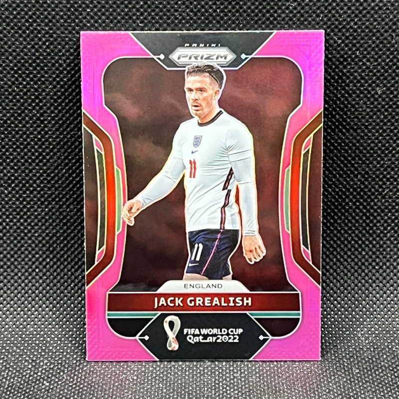 2022 Panini Prizm FIFA World Cup - Pink Prizm Jack Grealish England ...