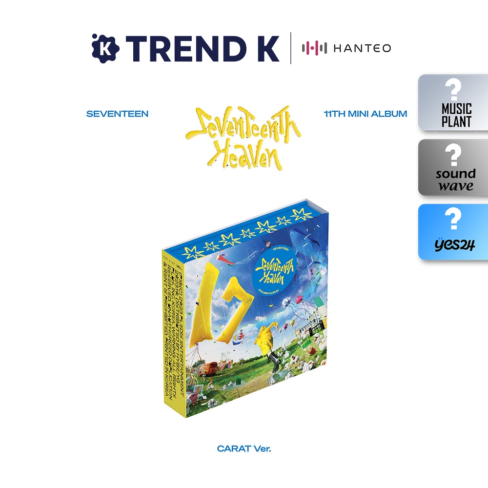 (Site POB) SEVENTEEN - 11th Mini Album [SEVENTEENTH HEAVEN] (CARAT Ver ...