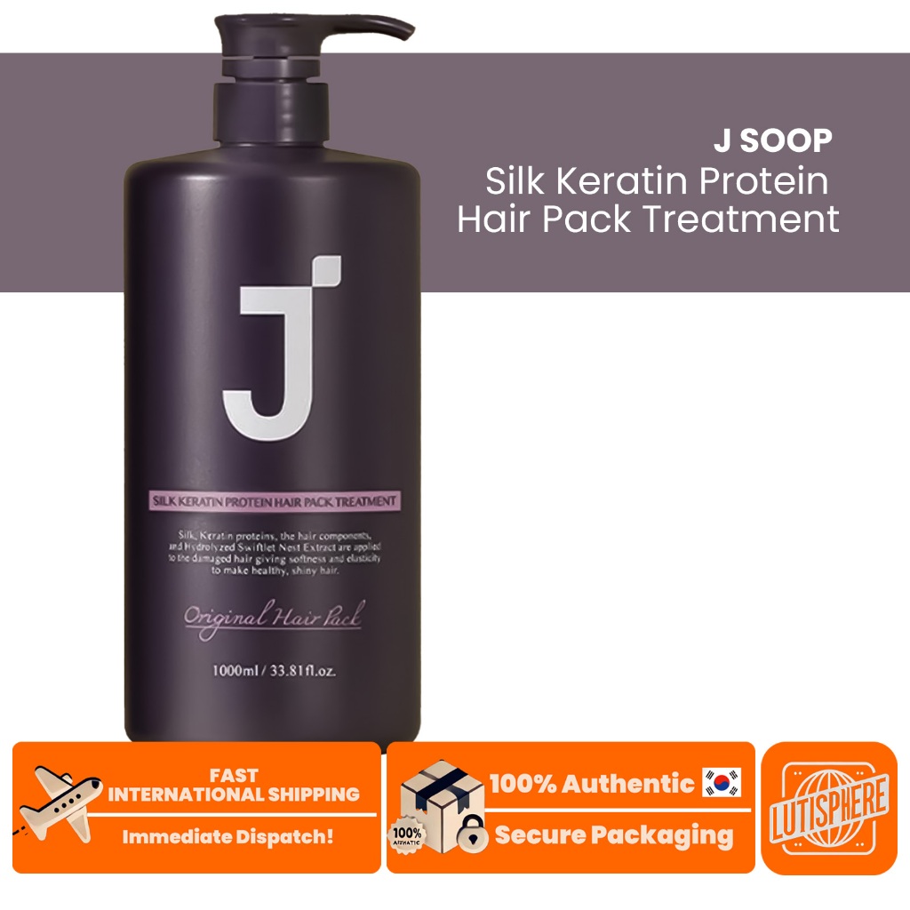 J SOOP Silk Keratin Protein Hair Pack Treatment, 1L | Shopee Malaysia