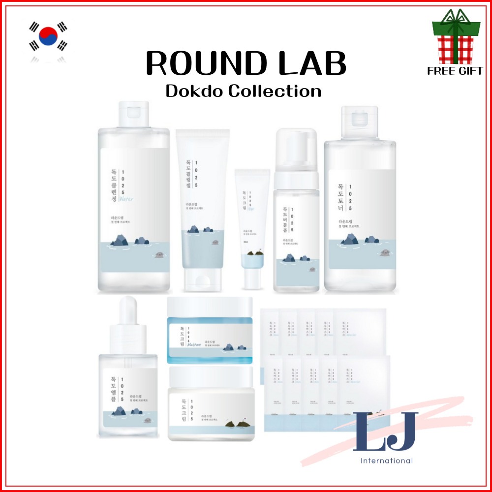 ROUND LAB Dokdo Collection - Toner/Lotion/Cream/Ampoule/Cleanser ...