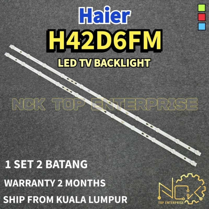 HAIER H42D6FM TV LED BACKLIGHT BARU READY STOCK | Shopee Malaysia