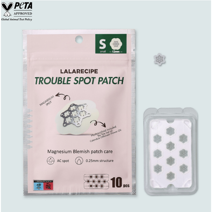 [LALARECIPE] Trouble Spot Patch 10pcs / Pimple Acne Cure Patch/ Anti ...