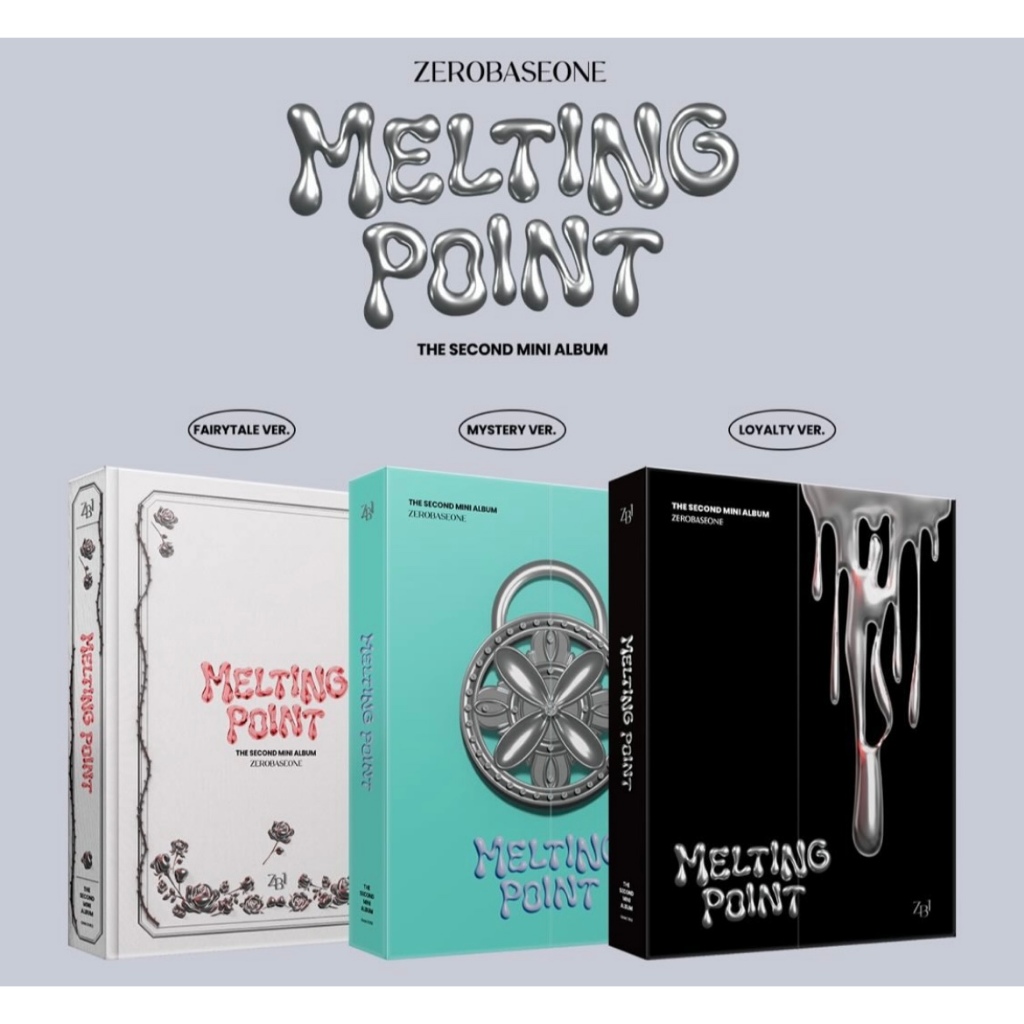 ZEROBASEONE ALBUM MELTING POINT ZB1 ZEROSE K-POP IDOL KOREA | Shopee ...