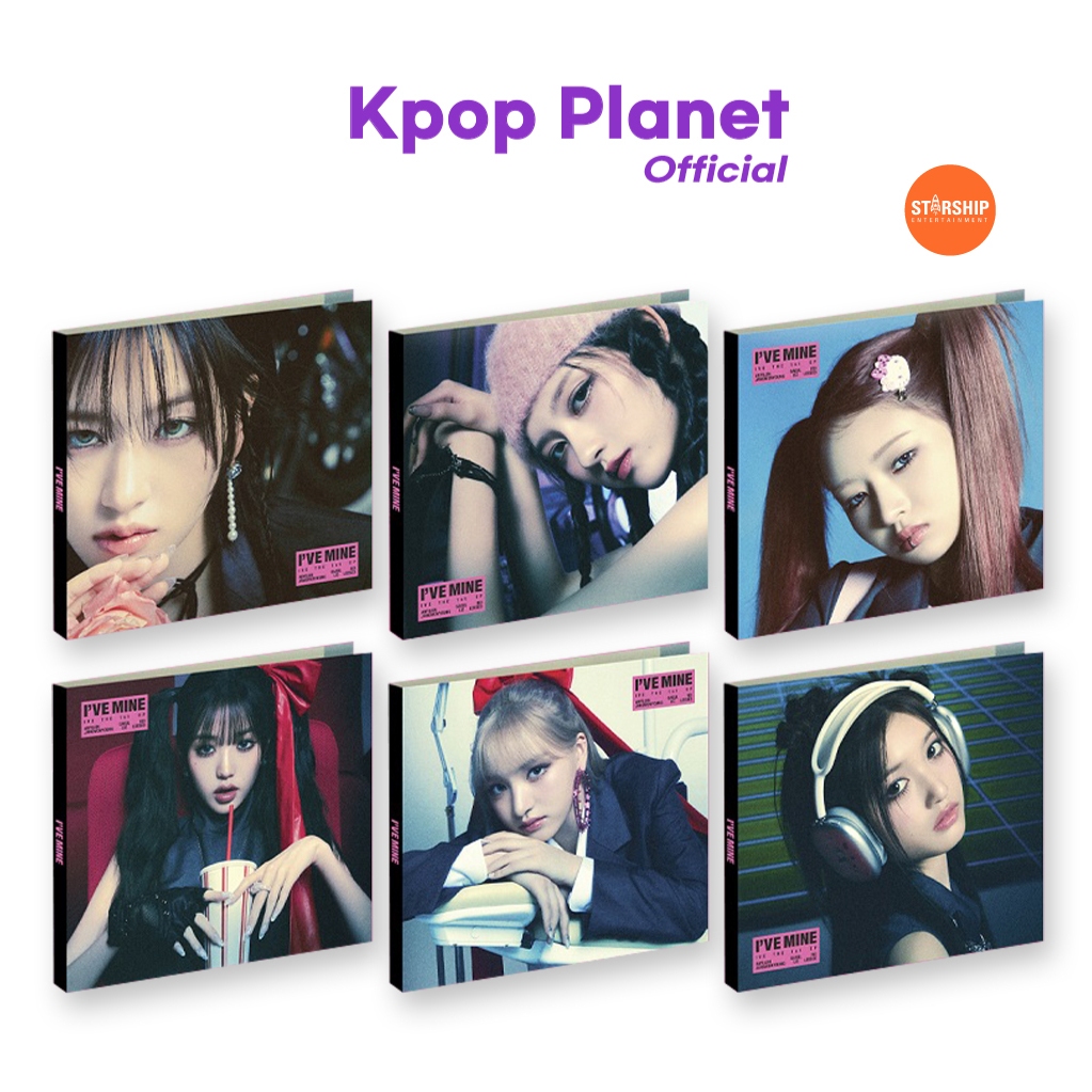 [Digipack ver.] IVE - 1st Mini album [ I'VE MINE ] | Shopee Malaysia