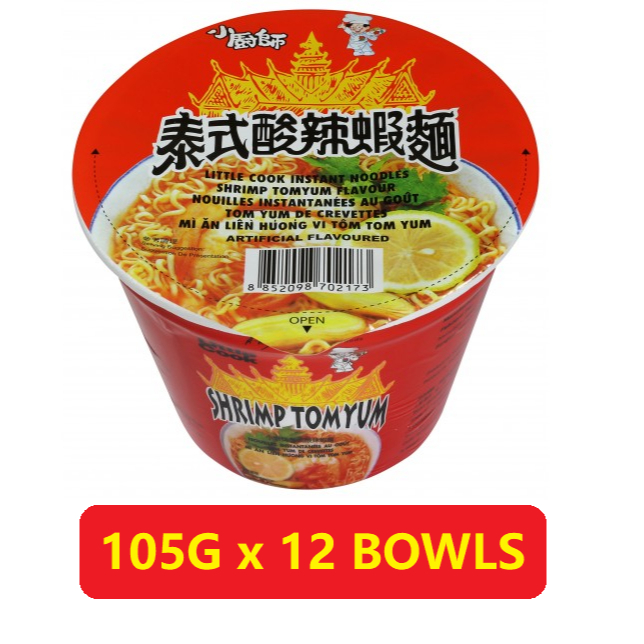 Shrimp Tom Yum Noodle 105g x 12 泰式酸辣虾杯面 (105G x12) | Shopee Malaysia