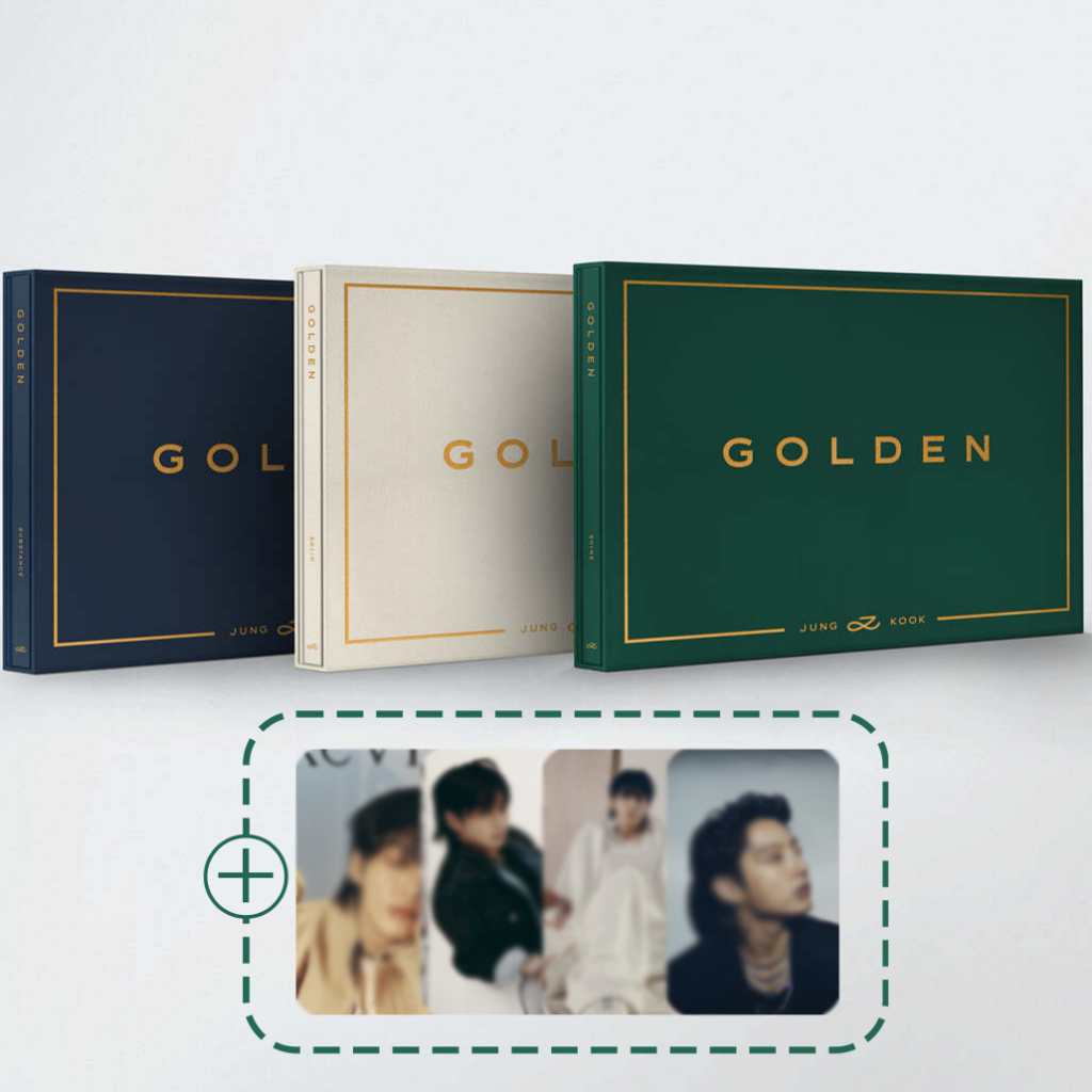 [GIFT] BTS JUNGKOOK JK Solo Album GOLDEN | Shopee Malaysia