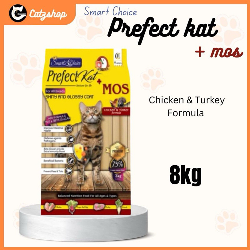 Prefect Kat Plus Premium Dry Cat Food 8Kg ( New Stock ) | Shopee Malaysia