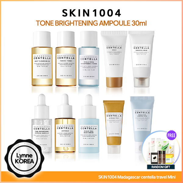 SKIN1004 Madagascar Centella Travel Size Mini (Toner, Ampoule, Cream, Cleansing Oil, Ampoule ...