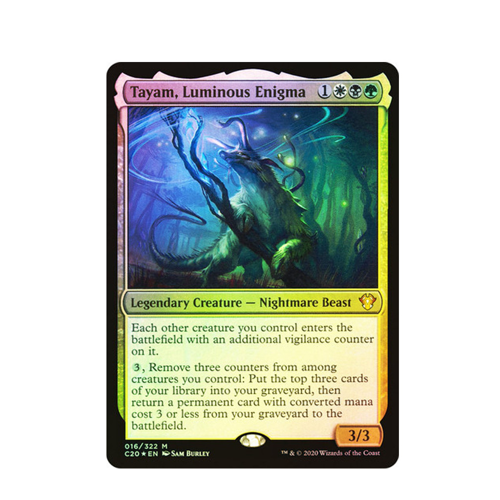 Magic The Gathering - Tayam, Luminous Enigma Card (Commander 2020) | Shopee Malaysia