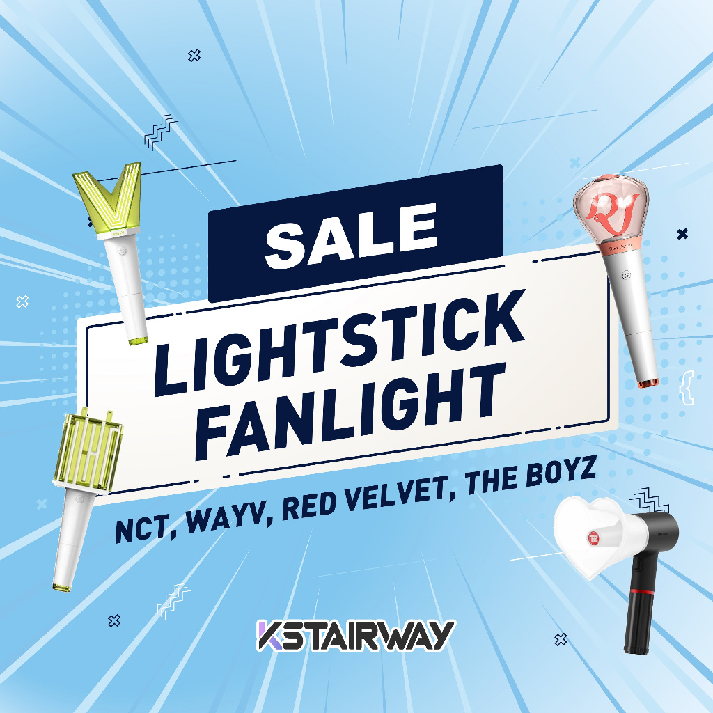 [Kstairway] OFFICIAL LIGHTSTICK WAYV NCT DREAM 127 RED VELVET THE BOYZ ...