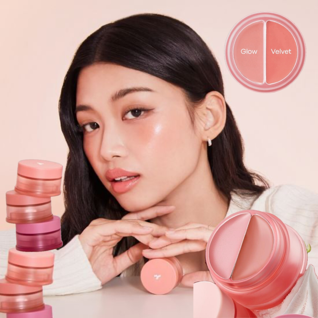 TONYMOLY Cheek Tone Lip And Cheek Duo Balm (12colors) | Shopee Malaysia