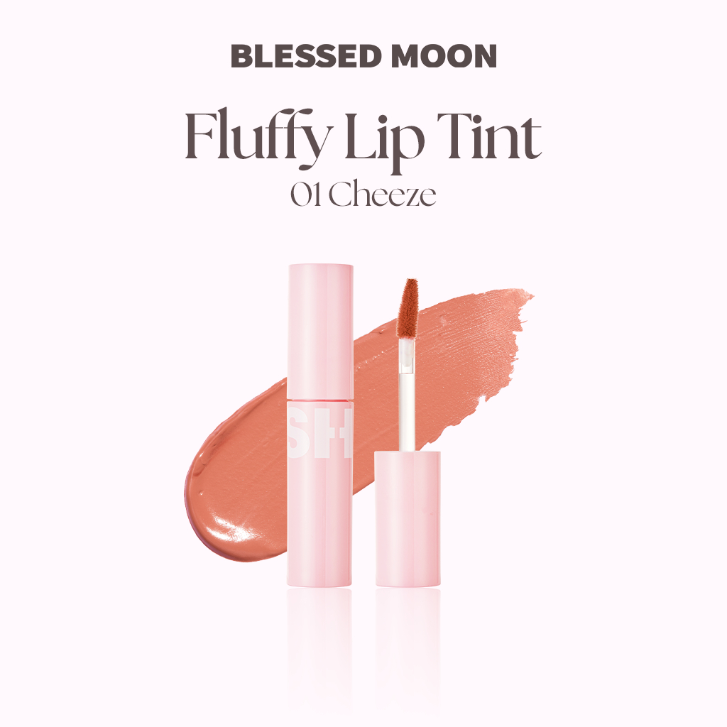 BLESSED MOON FLUFFY LIP TINT_SEMI MATTE VELVET | Shopee Malaysia
