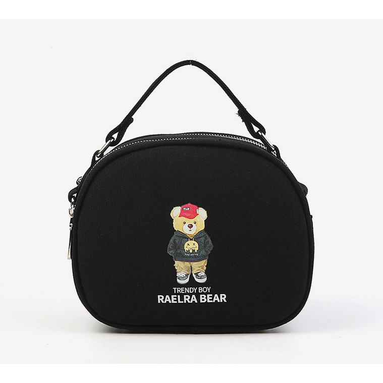 Raelra Bear Paraa Canvas Tote / Shoulder / Crossbody Bag (4 Colors ...