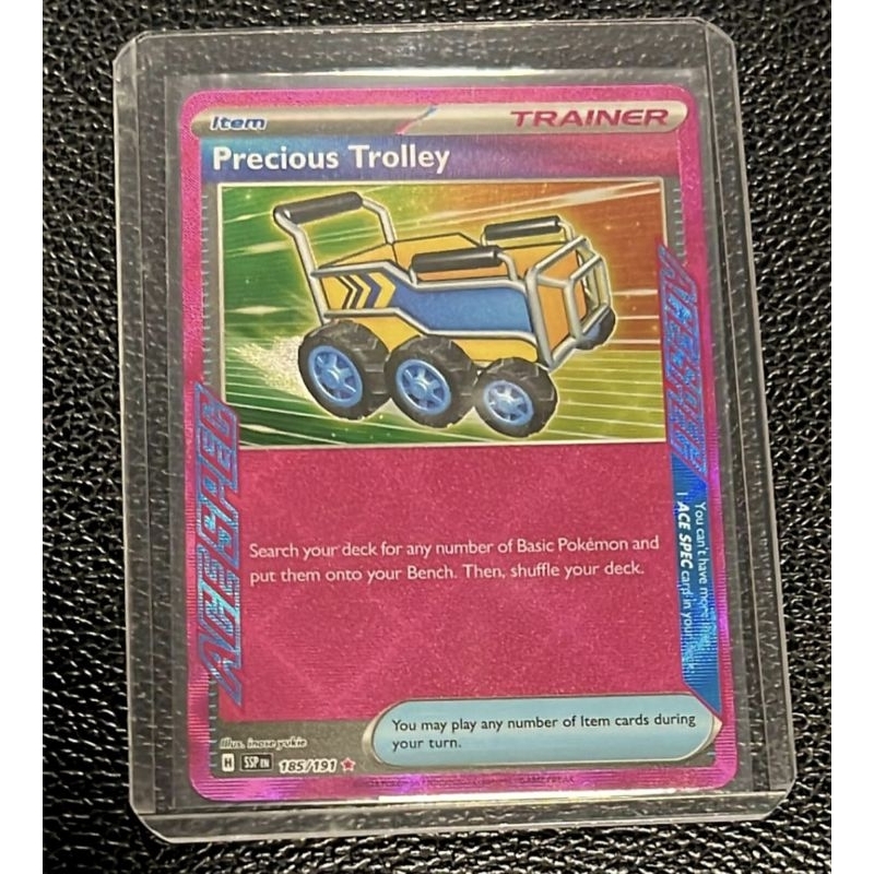 Precious Trolley (Ace Card)-185/191 [Surging Sparks] | Shopee Malaysia