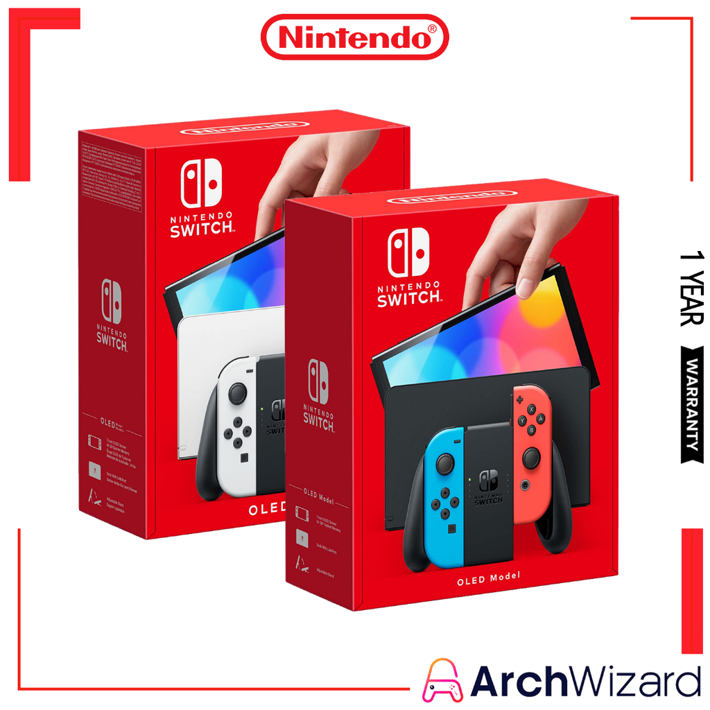 Nintendo Switch OLED Model 任天堂 Nintendo Switch OLED 款式 - White Neon ...