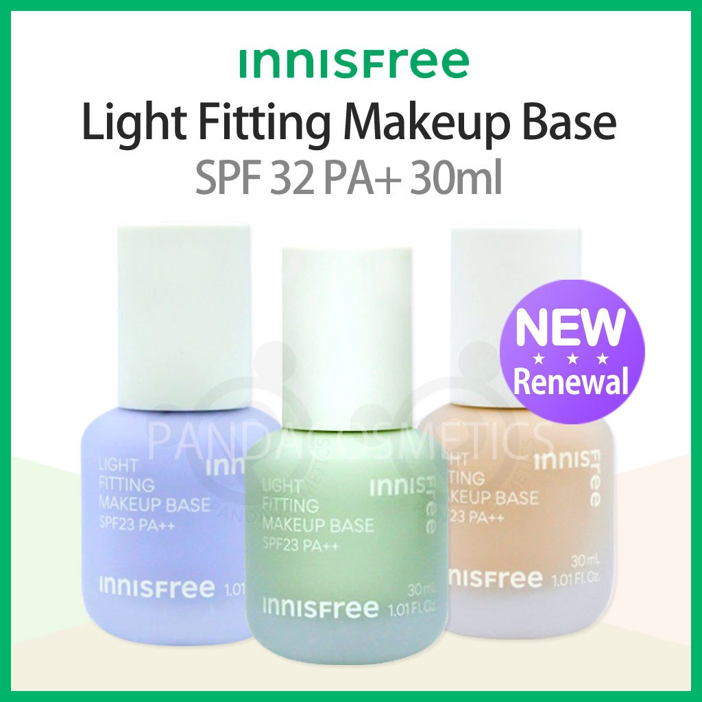[INNISFREE] Light Fitting Makeup Base SPF 32 PA+ 30ml (Moisture Silk ...