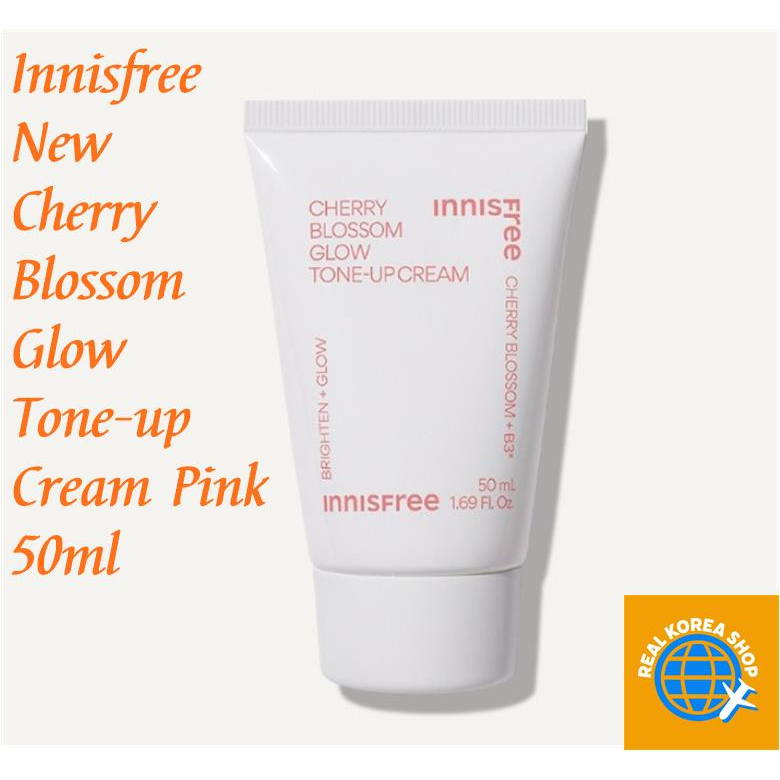 [Korea made] [Innisfree] New Cherry Blossom Glow Tone-Up Cream Pink ...