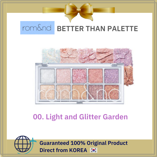 [romEnd]🪅BETTER THAN PALETTE, 00. Light and Glitter Garden, Eye Shadow ...