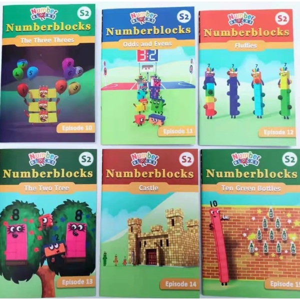 Number blocks Book Set of 30 – Series 1 & 2 Educational Learning for ...