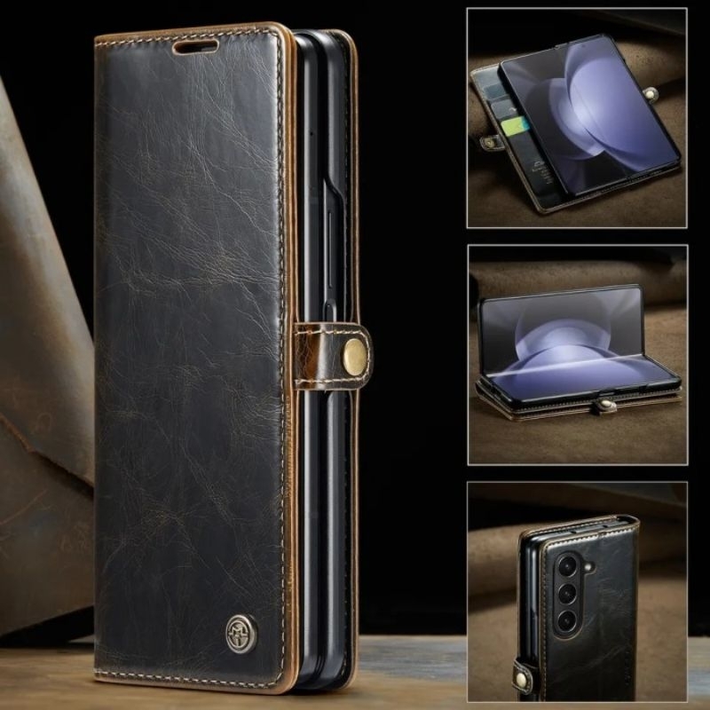 CaseMe Samsung Galaxy Z Fold 6 ZFold6 Z Fold6 Flip Cover Wallet Leather ...