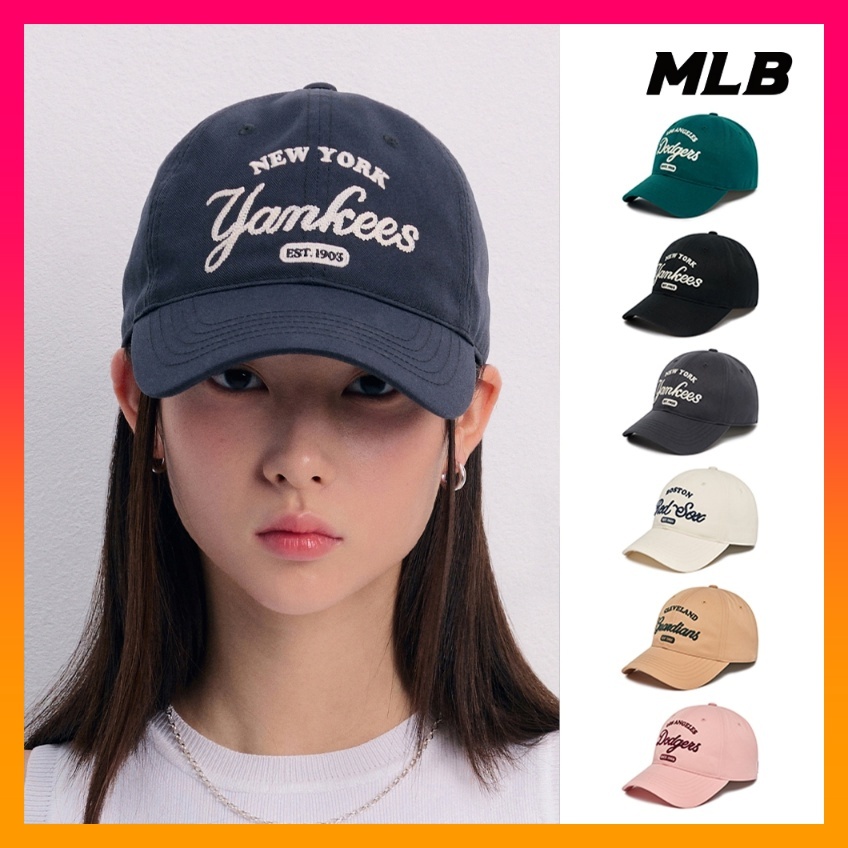 MLB Varsity Lettering Unstructured Ball Cap | Shopee Malaysia