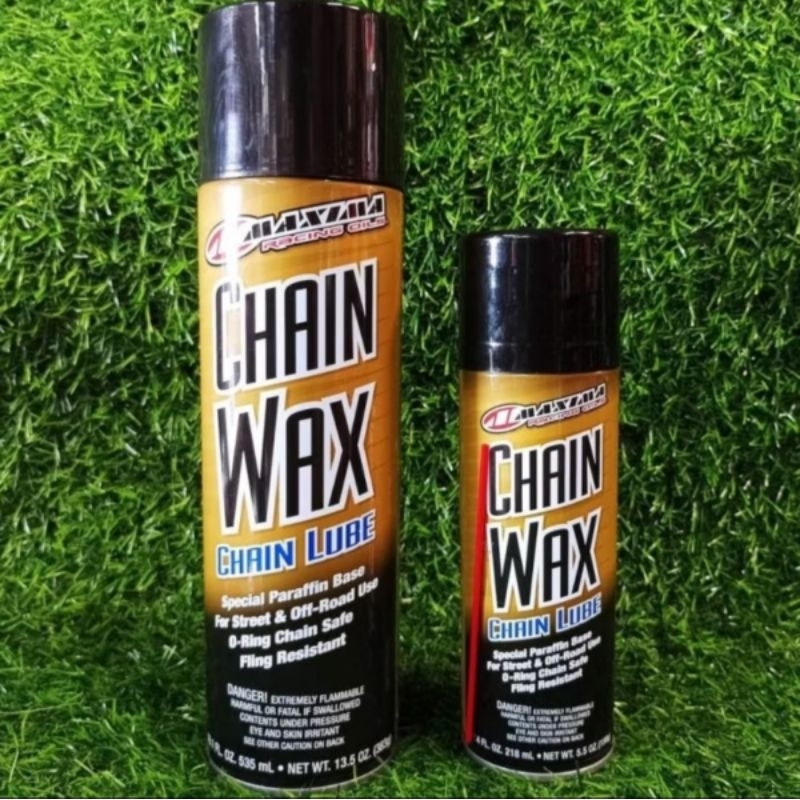 (READY STOCK) MAXIMA CHAIN LUBE /CHAIN WAX (MINYAK RANTAI) 535ML & 218 ...
