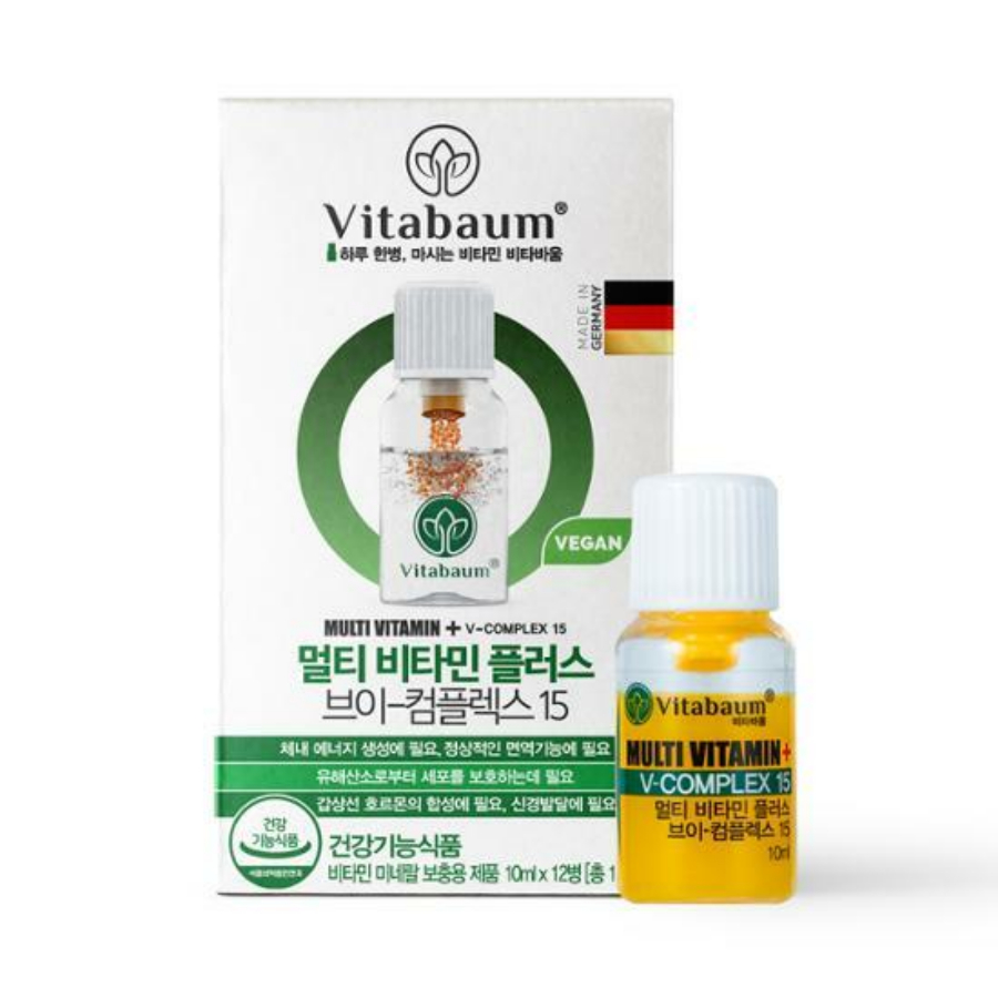 Vitabaum Vitamin B12 Plus V Complex 8 (12 bottles) | Shopee Malaysia