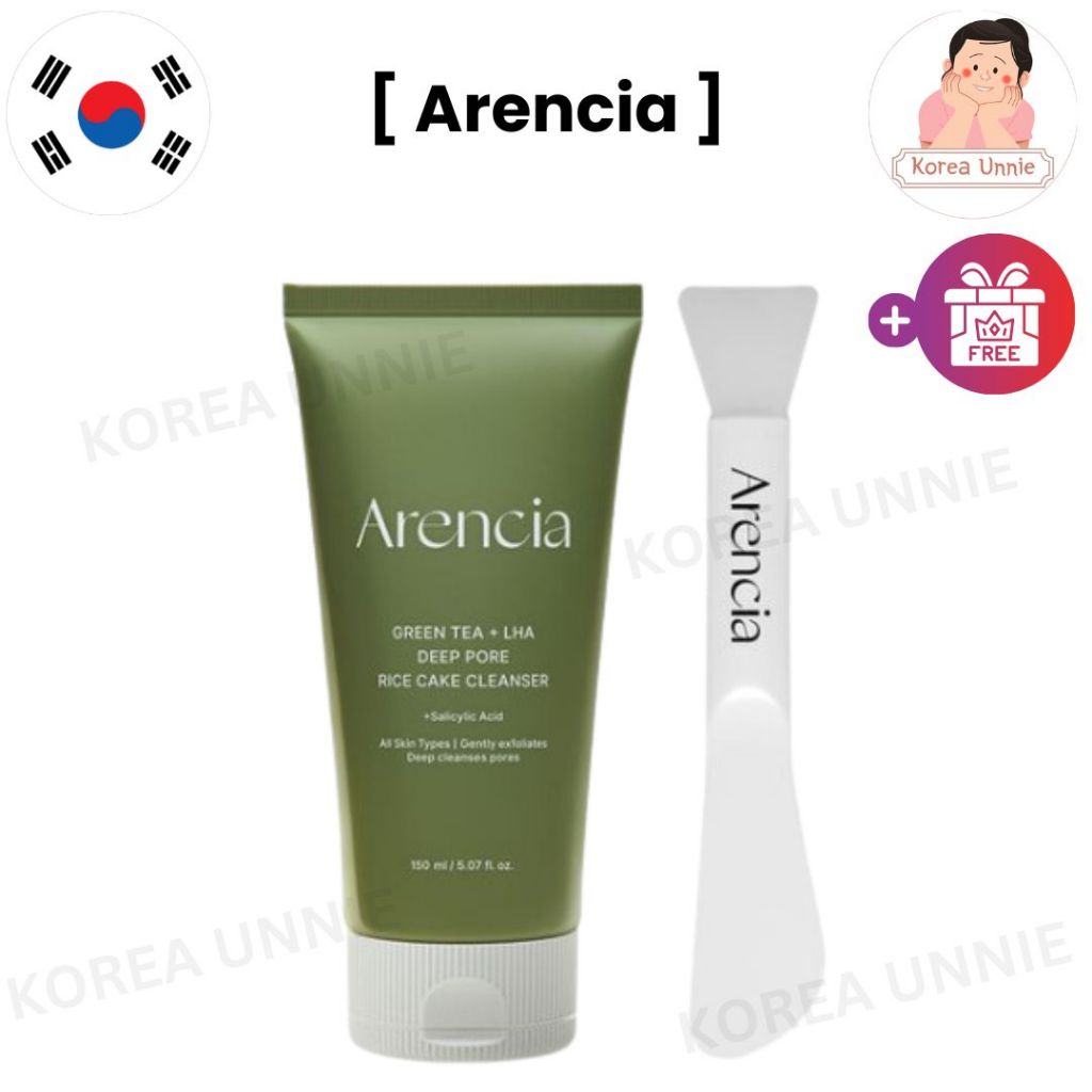 [ Arencia ] Green Tea LHA Deep Pore Rice Cake Soap Cleanser 150g Set ...