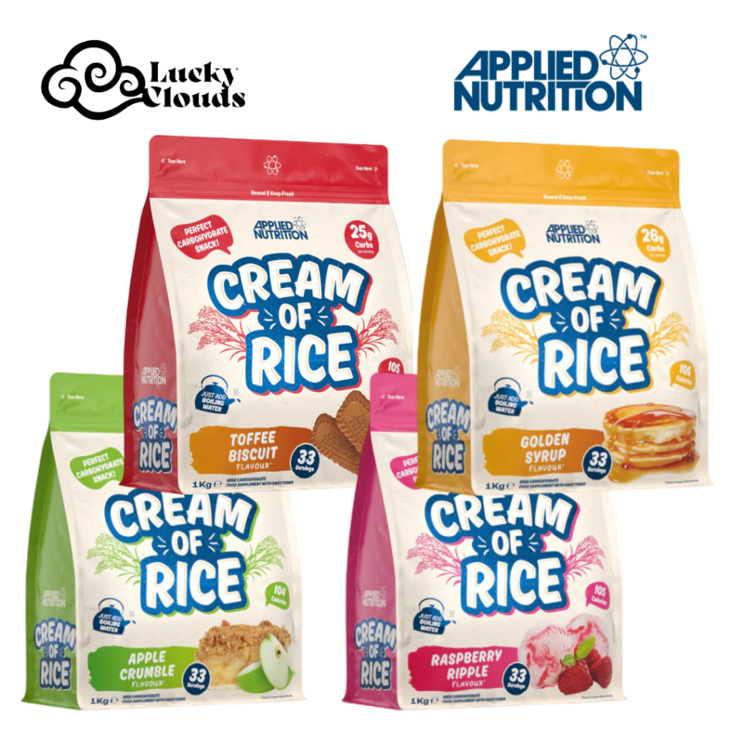 Applied Nutrition Cream of Rice 1kg - Intra & Post Workout Carbs Powder ...