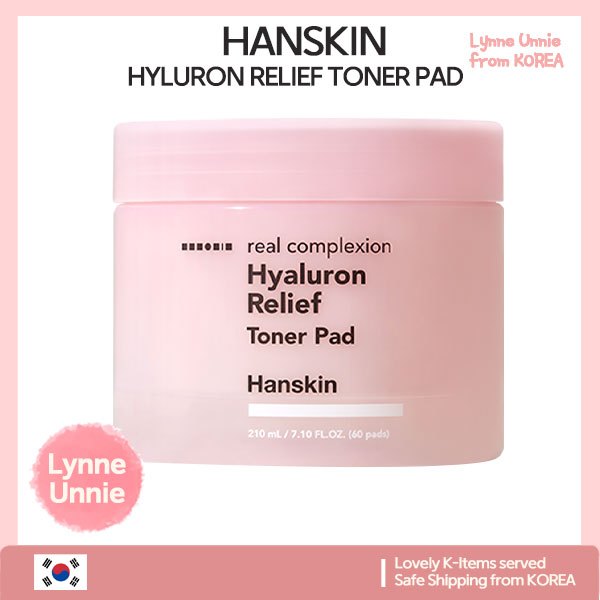 HANSKIN Real Complexion Hyaluron Toner Pad (60ea) | Shopee Malaysia