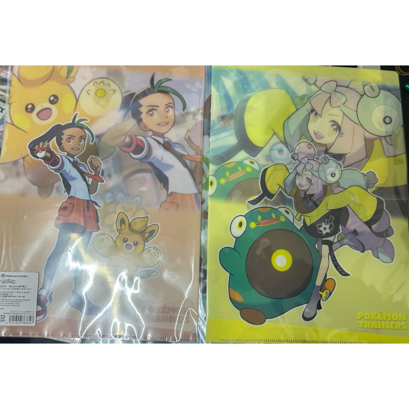 Pokemon Center Trainer A4 Size Clear File Folder Nemona &Pawmo | Shopee ...