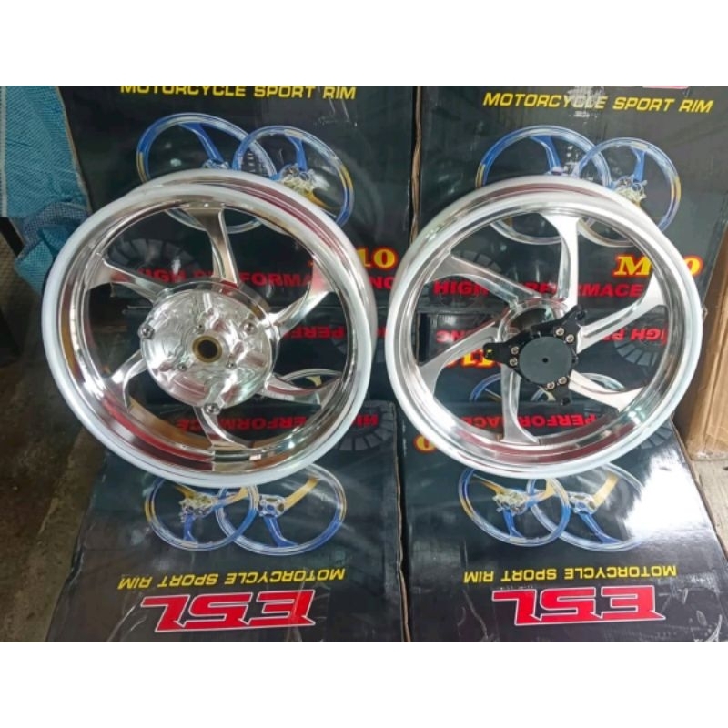 SPORT RIM -(ESL) 6L-2.5 /3.0 X14 CHROME NMAX V2 | Shopee Malaysia