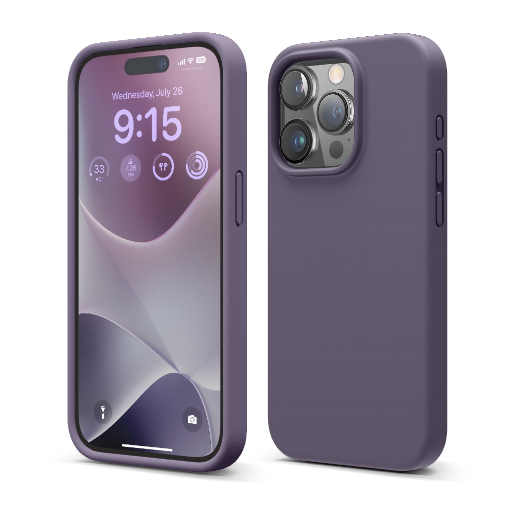 elago iP15 Pro (6.1 inch) Premium Liquid Silicone case Compatible for ...