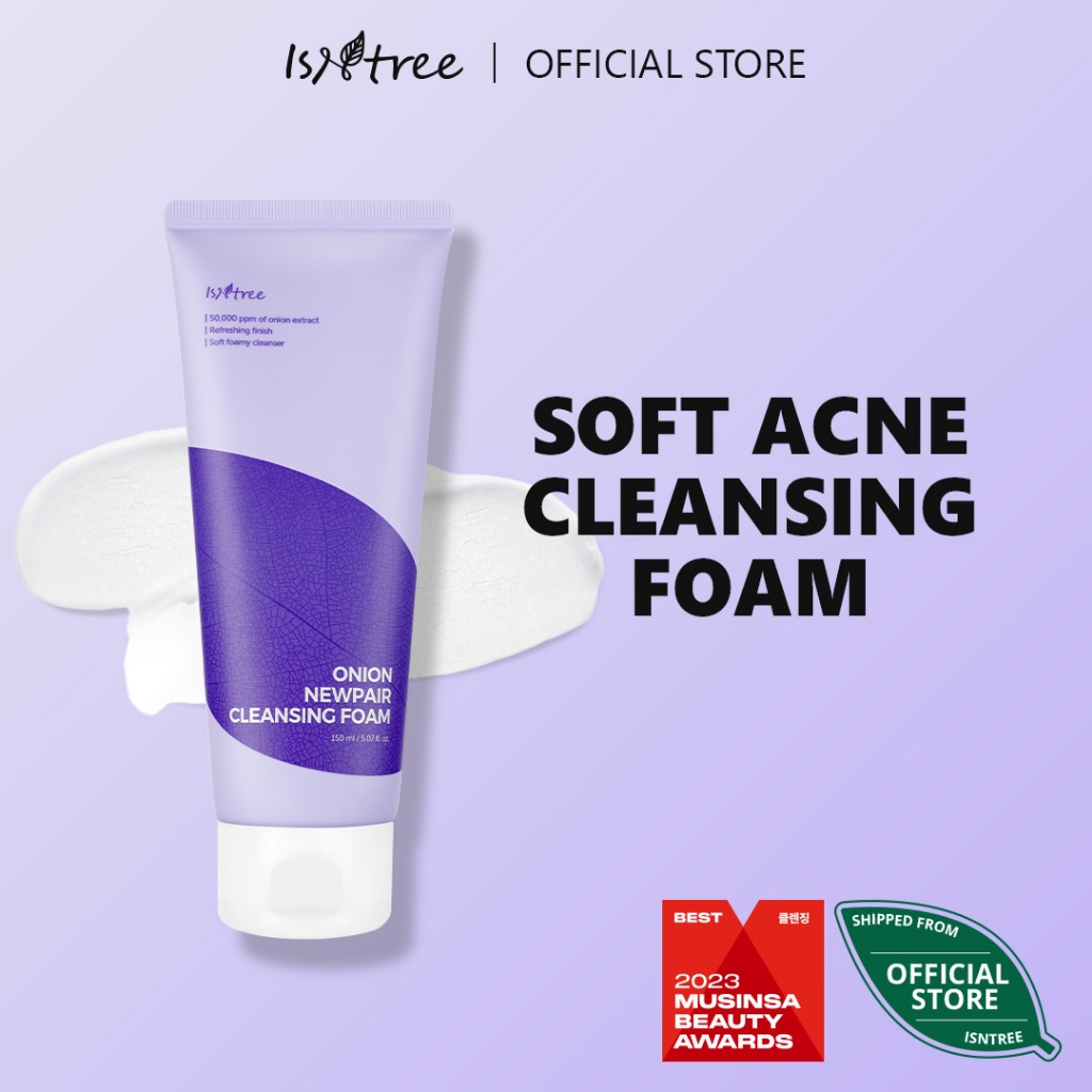 Isntree Onion Newpair Cleansing Foam 150ml | Shopee Malaysia