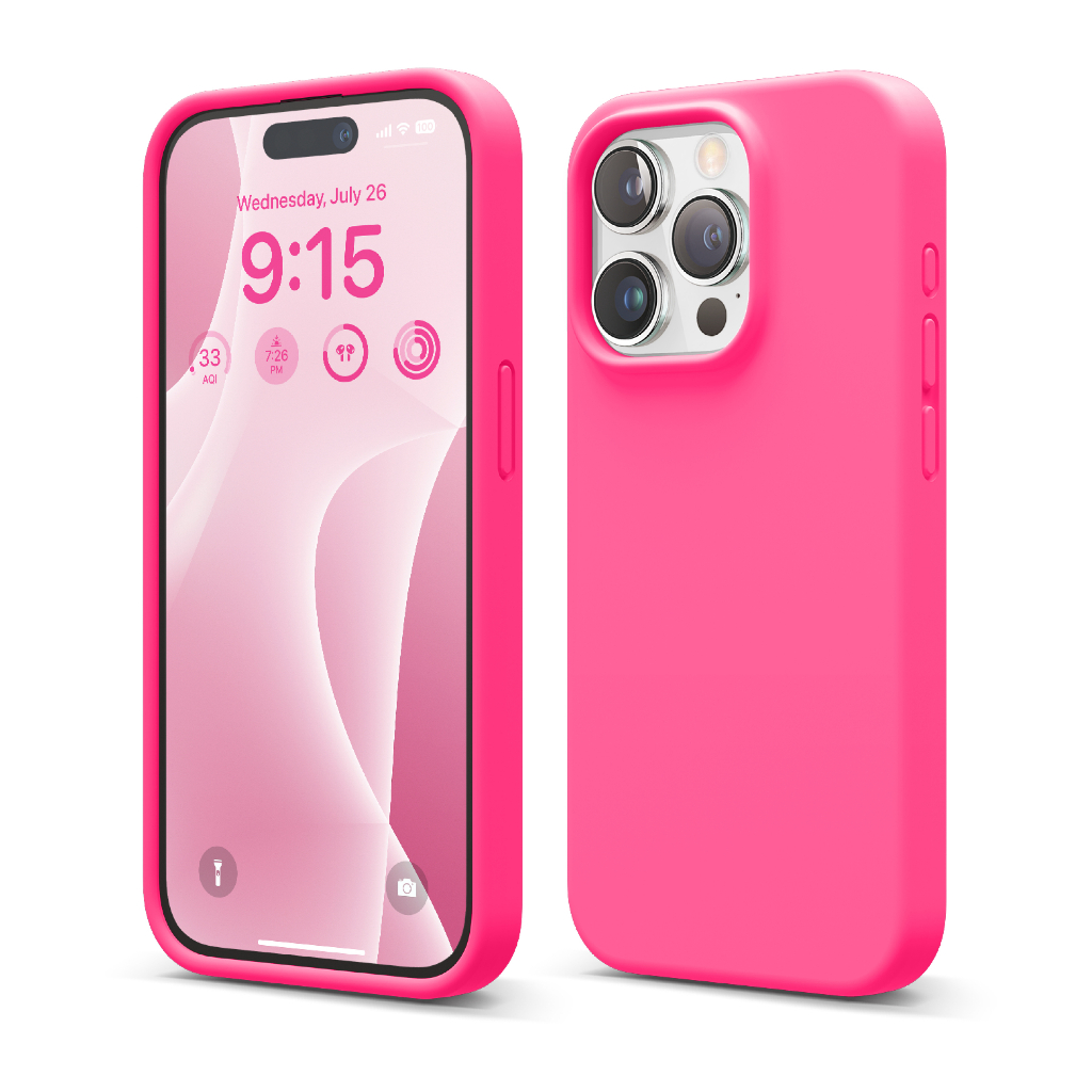 elago iP15 Pro (6.1 inch) Premium Liquid Silicone case Compatible for ...