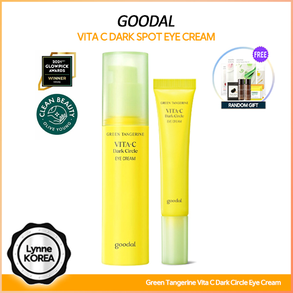 GOODAL Green Tangerine Vita C Dark Circle Eye Cream 30ml / 15ml ...