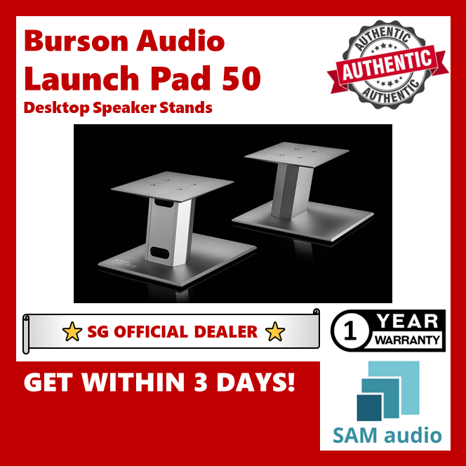 [ SG] Burson Audio Launch Pad 50 Desktop Speaker Stands (Launchpad 50 ...