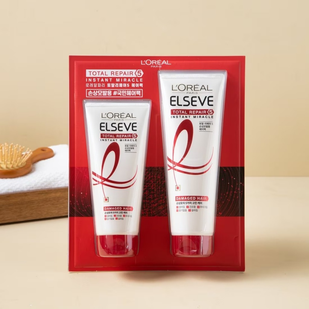 LOREAL PARIS ELSEVE Total Repair5 Hair Pack 450ml | Shopee Malaysia