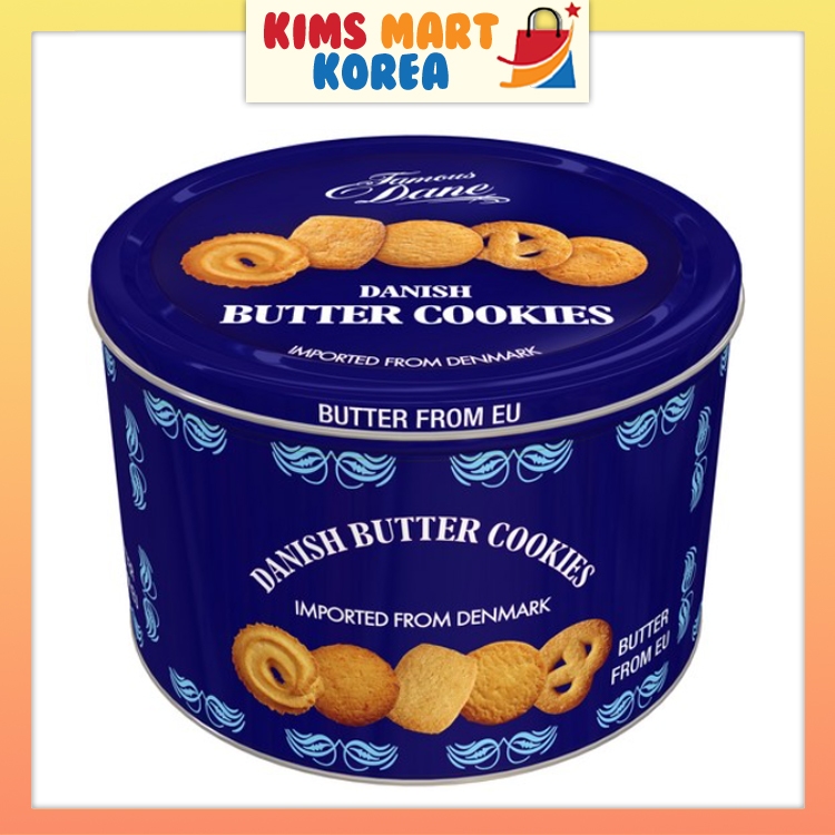 [Kelsen] Danish Butter Cookies Famous Dane Made in Denmark Directly ...