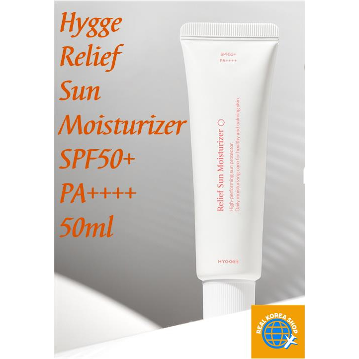 [Korea made] [Hyggee] Relief Sun Moisturizer SPF50+ PA++++ 50ml ...